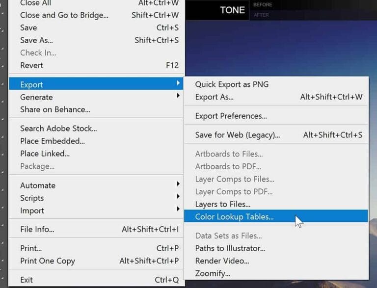 Photoshop Color Grading Chart - Denny's Tips